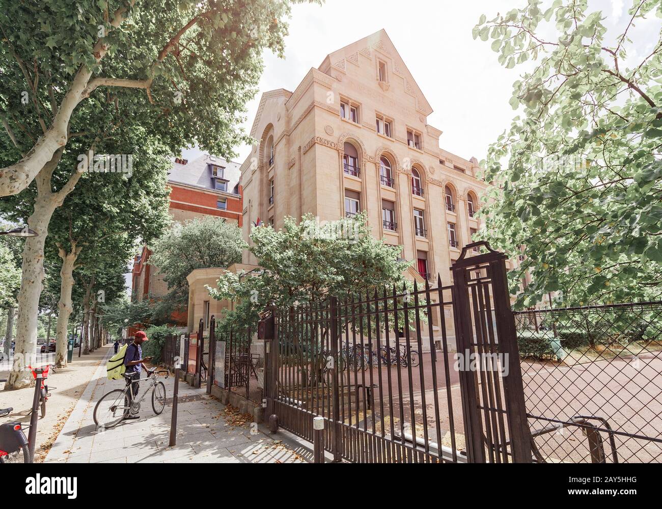 25 July 2019, Paris, France: Cite International University of Paris ...
