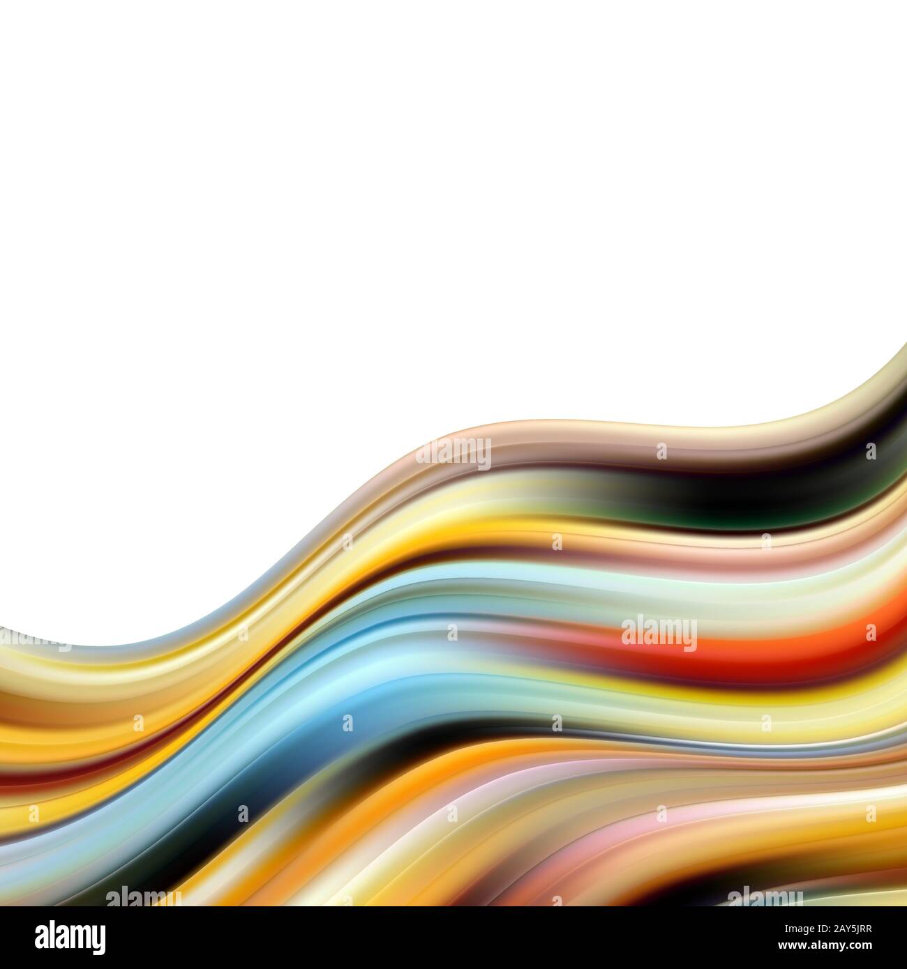 Modern colorful flow poster. Wave Liquid shape color background. Art ...