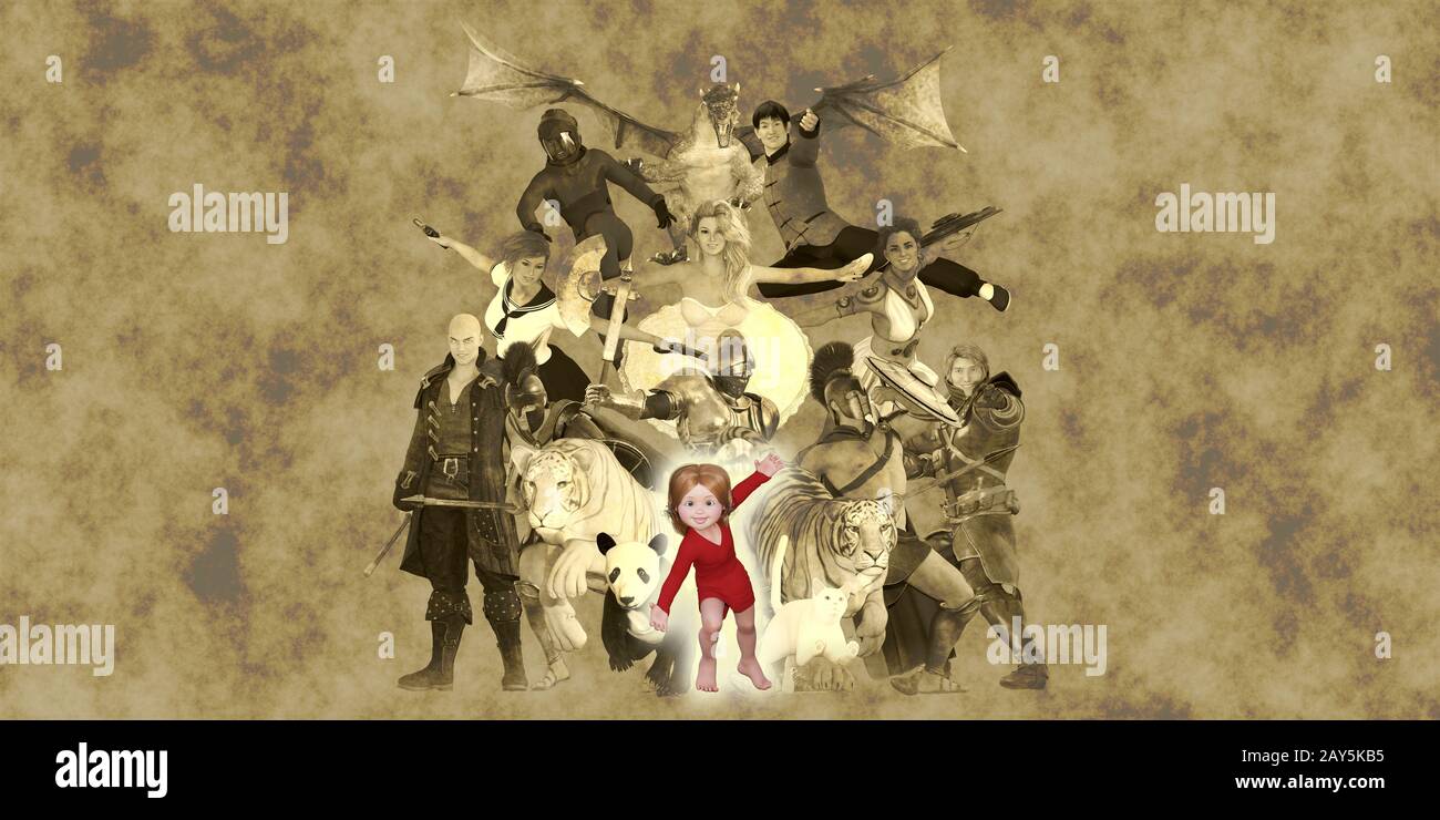 Magical mythical characters hi-res stock photography and images - Alamy