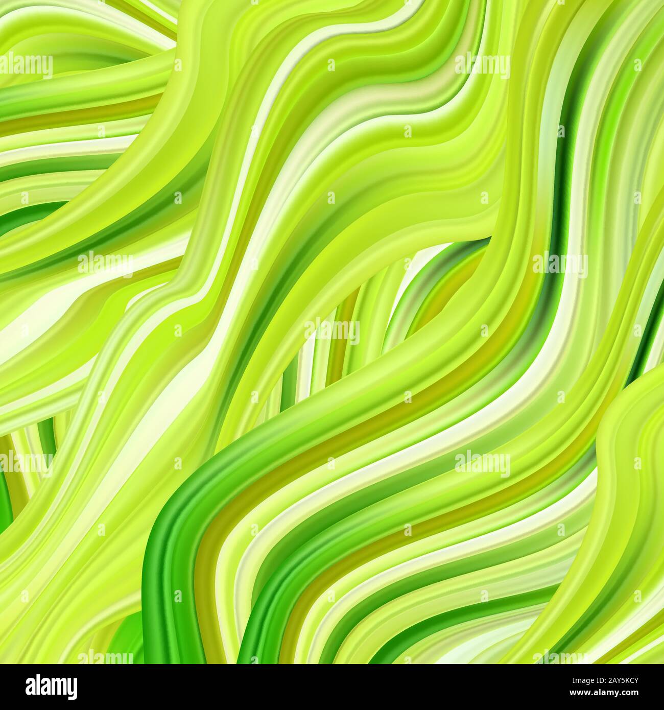 Green flow poster. Wave Liquid shape color background. Art design for ...