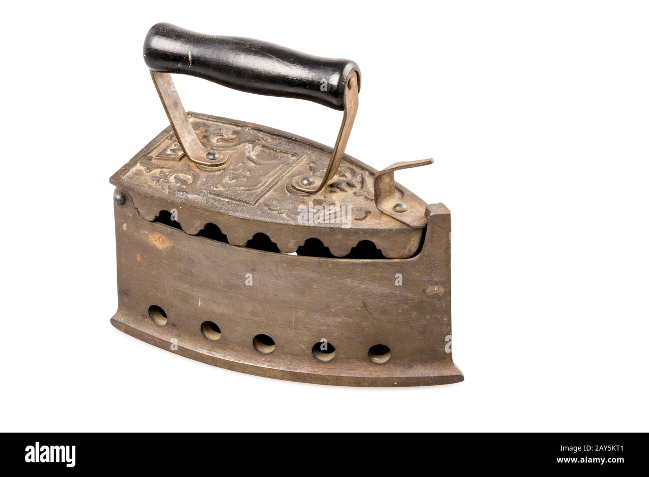 Ironed , flatt iron Stock Photo - Alamy