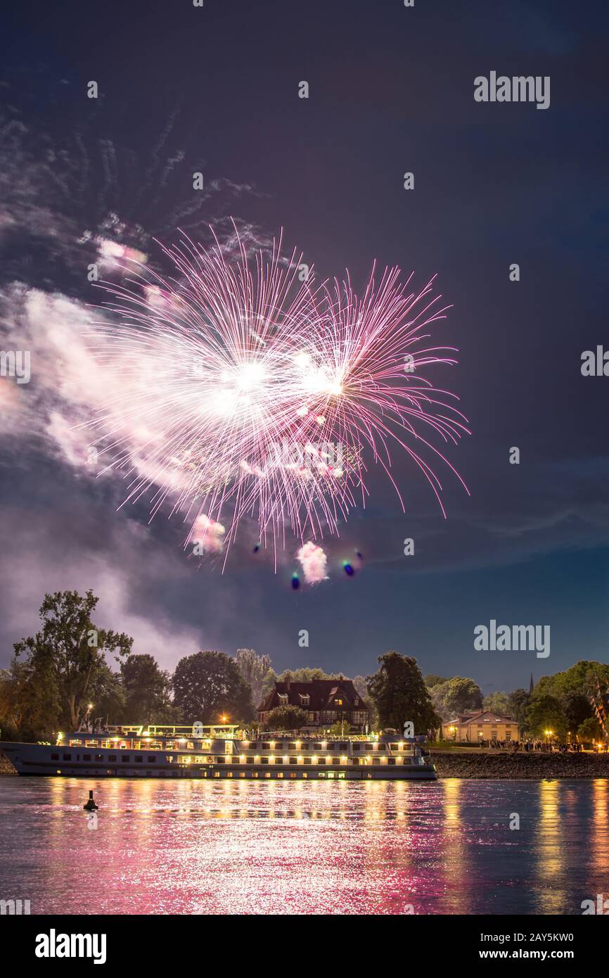 fireworks in germany Stock Photo - Alamy