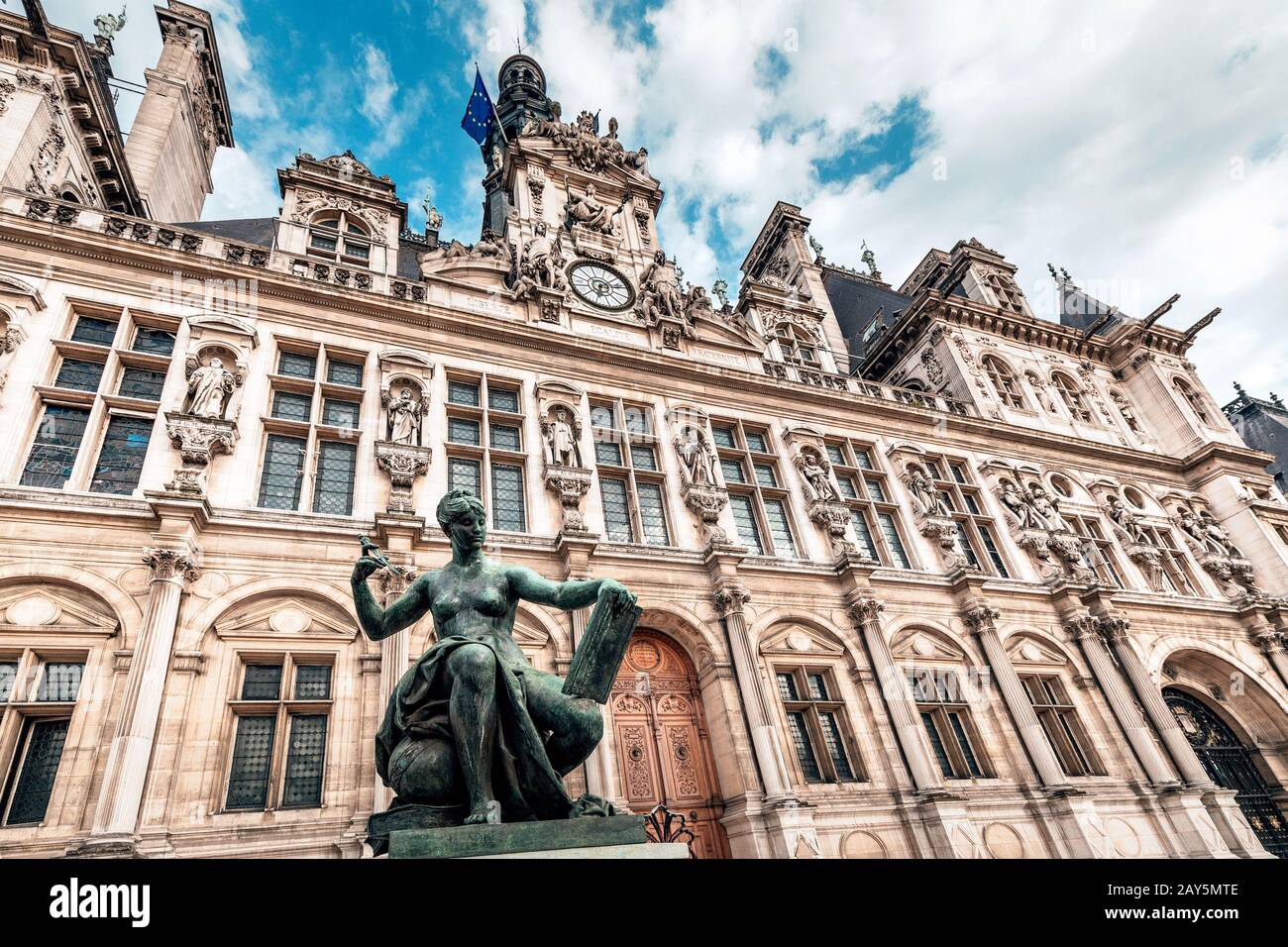 The Paris Town Hall High Resolution Stock Photography and Images - Alamy