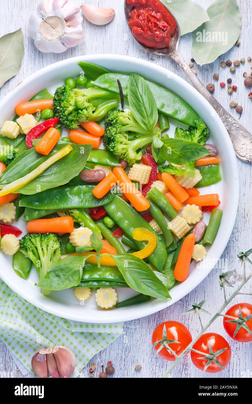 Vegetables prepped hi-res stock photography and images - Alamy
