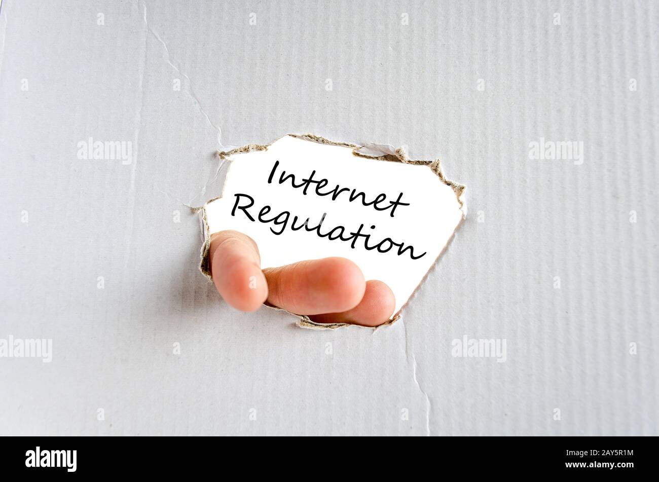 Internet regulation text concept Stock Photo - Alamy