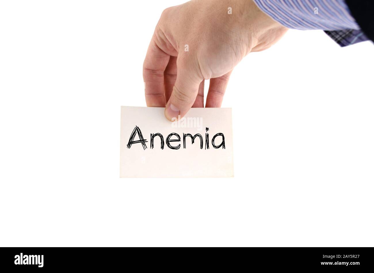 Anemia text concept Stock Photo - Alamy