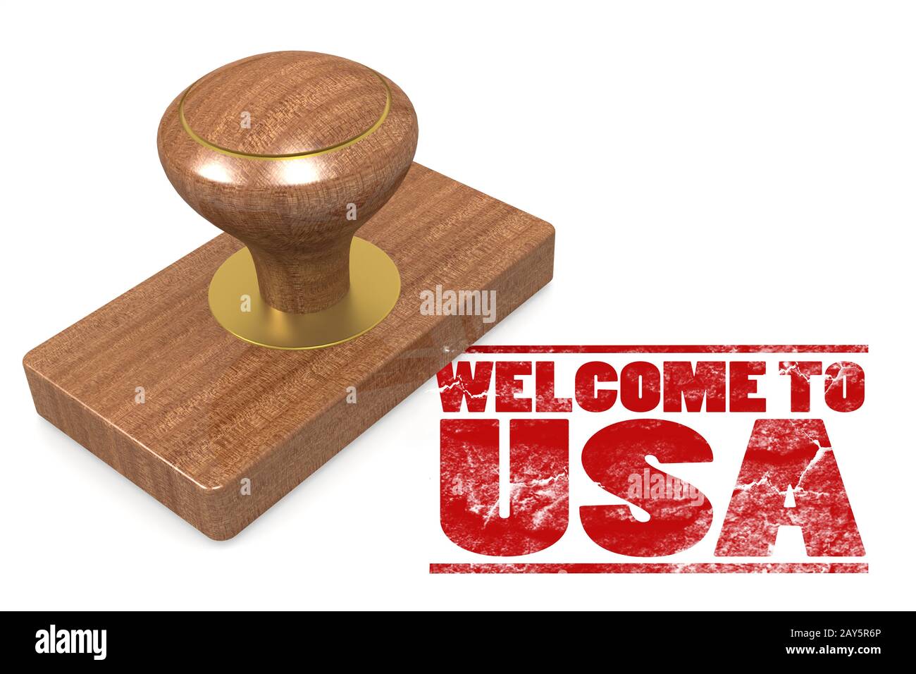 Postage stamp usa Cut Out Stock Images & Pictures - Alamy