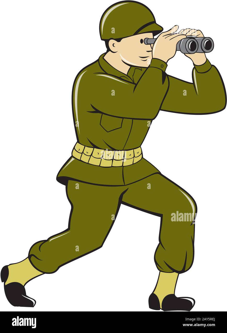 Wwi Soldier Clipart Cartoon