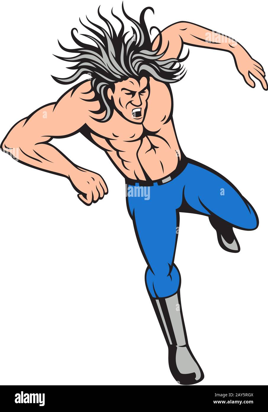 Cartoon Jumping Man Stock Photos & Cartoon Jumping Man Stock Images - Alamy