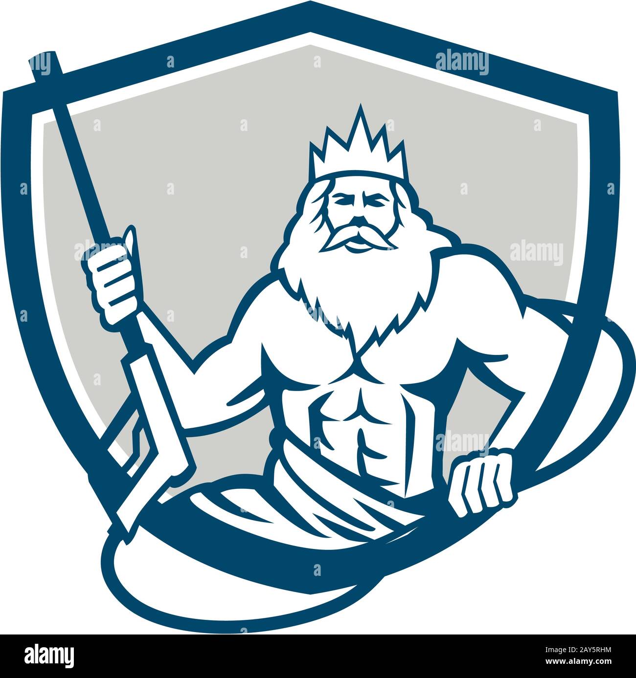 Power washing man cleaning Cut Out Stock Images & Pictures - Alamy