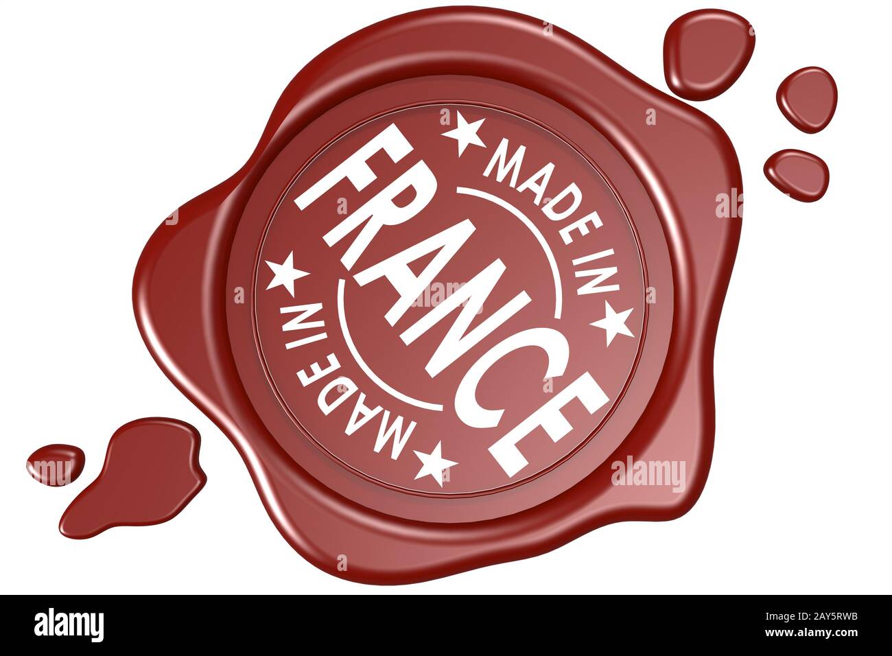 Made in france label hi-res stock photography and images - Alamy