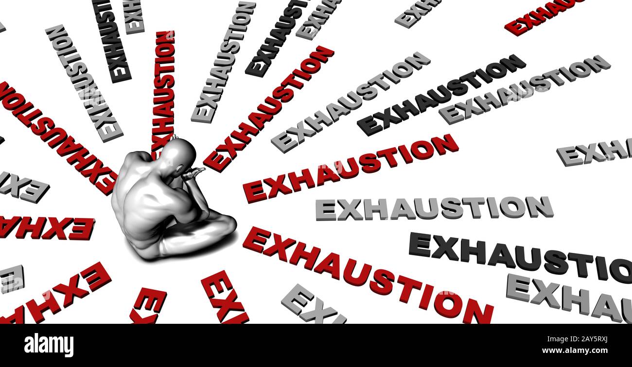 Signs of exhaustion hi-res stock photography and images - Alamy
