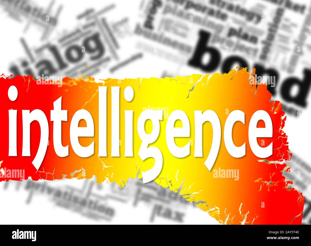 Intelligence word hi-res stock photography and images - Alamy
