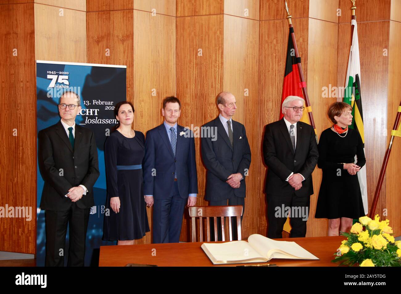 Sebastian Wood, Annett Hofmann, Michael Kretschmer, Edward Herzog von ...