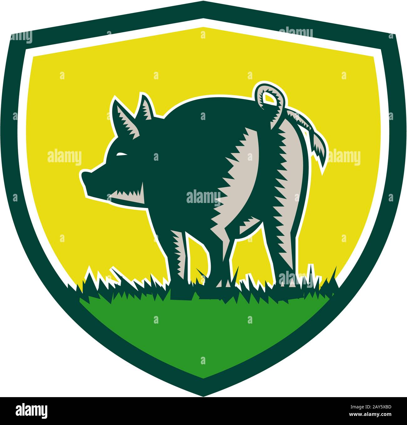 Pig Rear High Resolution Stock Photography and Images - Alamy