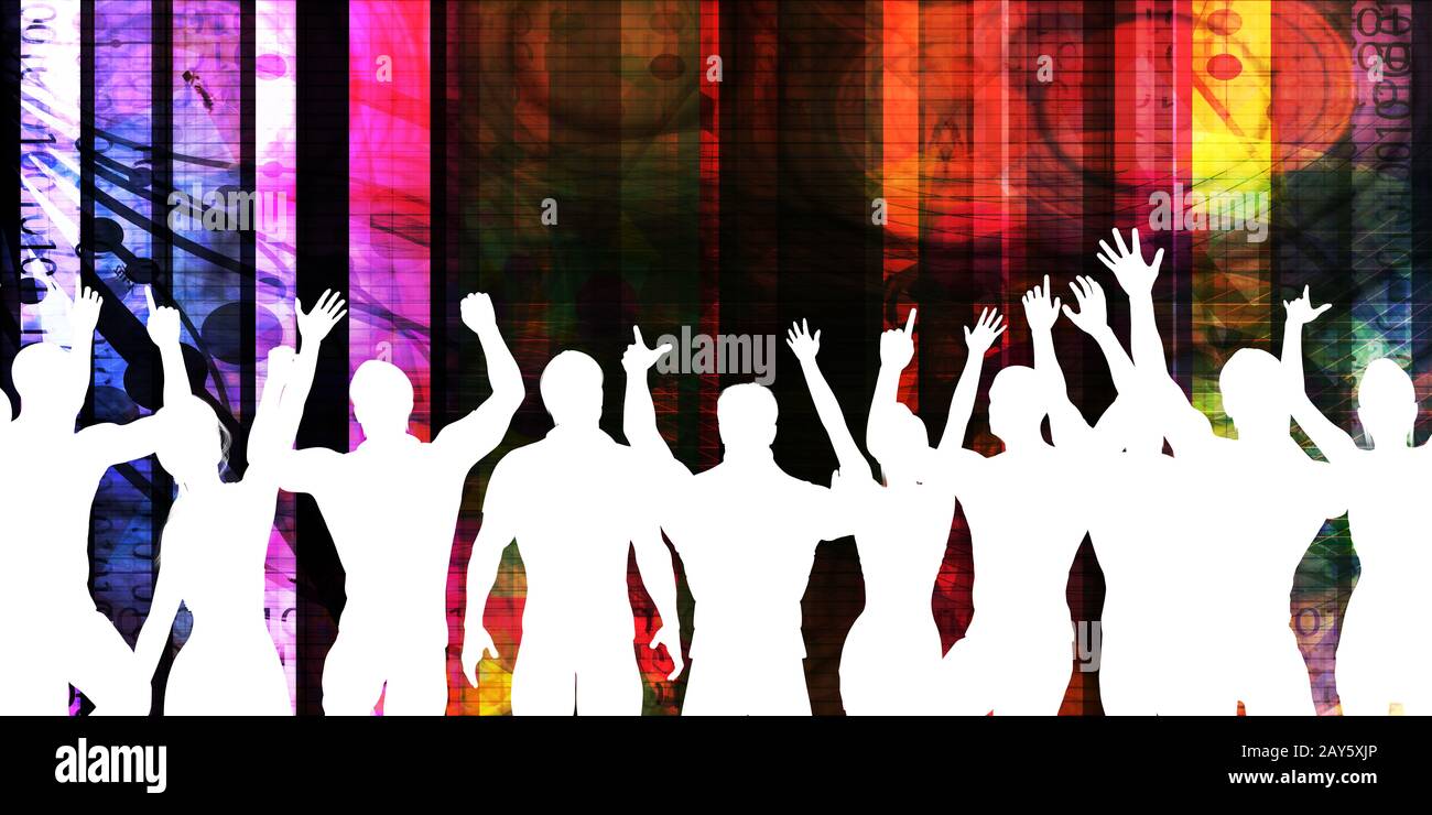 Excited crowd hi-res stock photography and images - Alamy