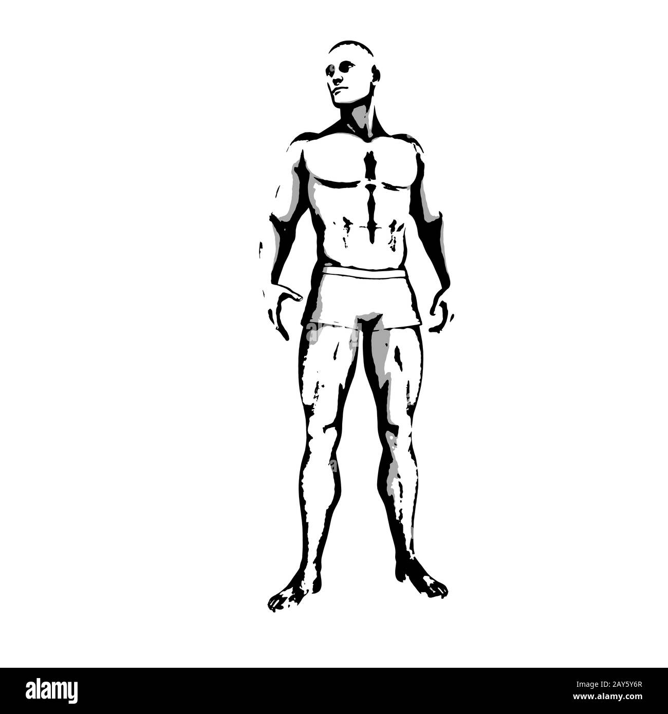 Comic Book Hero Pose Stock Photo - Alamy