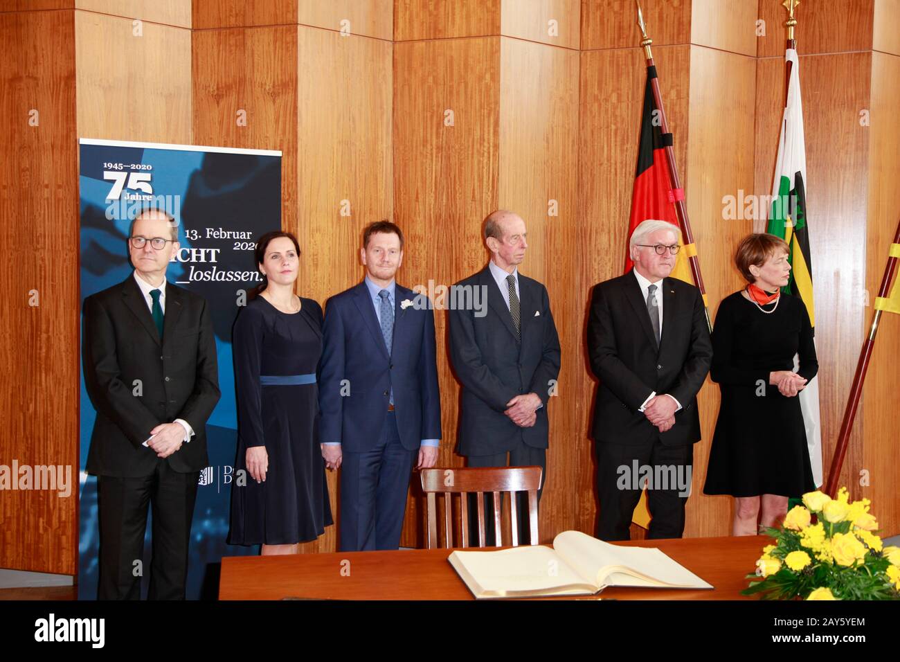 Sebastian Wood, Annett Hofmann, Michael Kretschmer, Edward Herzog von ...