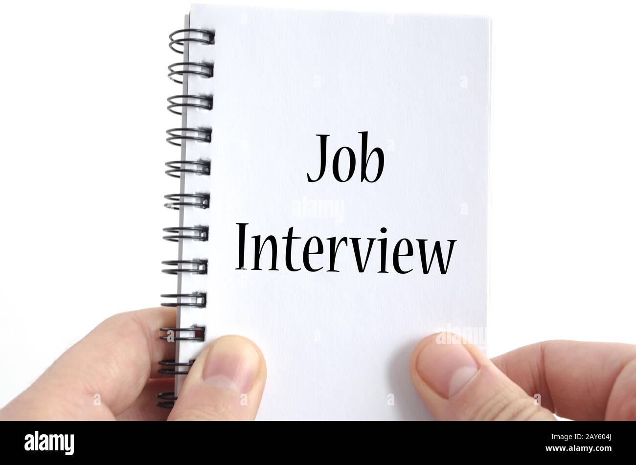 Job interview text concept Stock Photo - Alamy