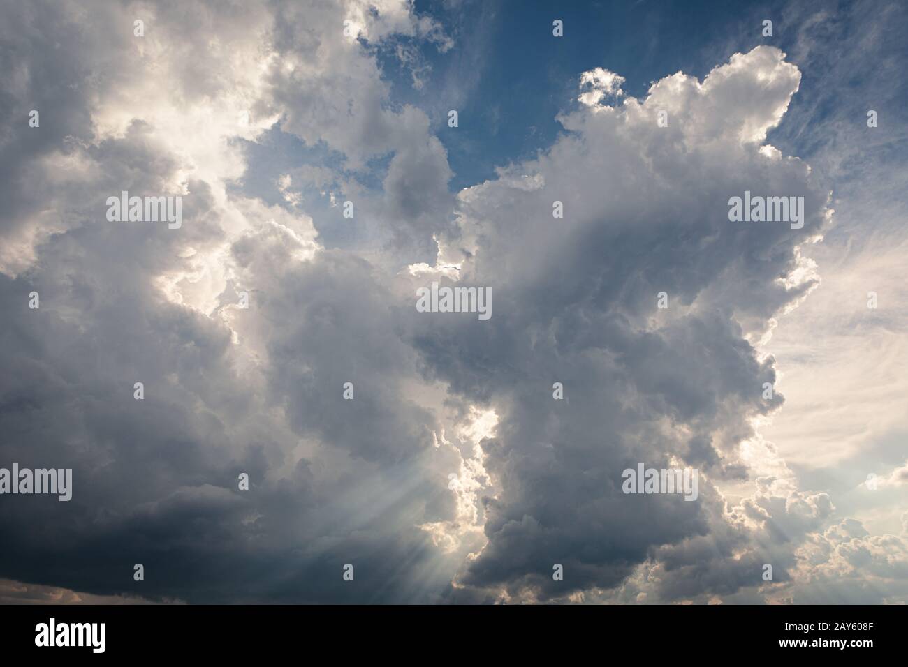 Rift between clouds hi-res stock photography and images - Alamy