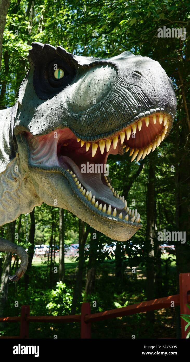 The Dinosaur Place at Nature's Art Village in Montville, Connecticut ...