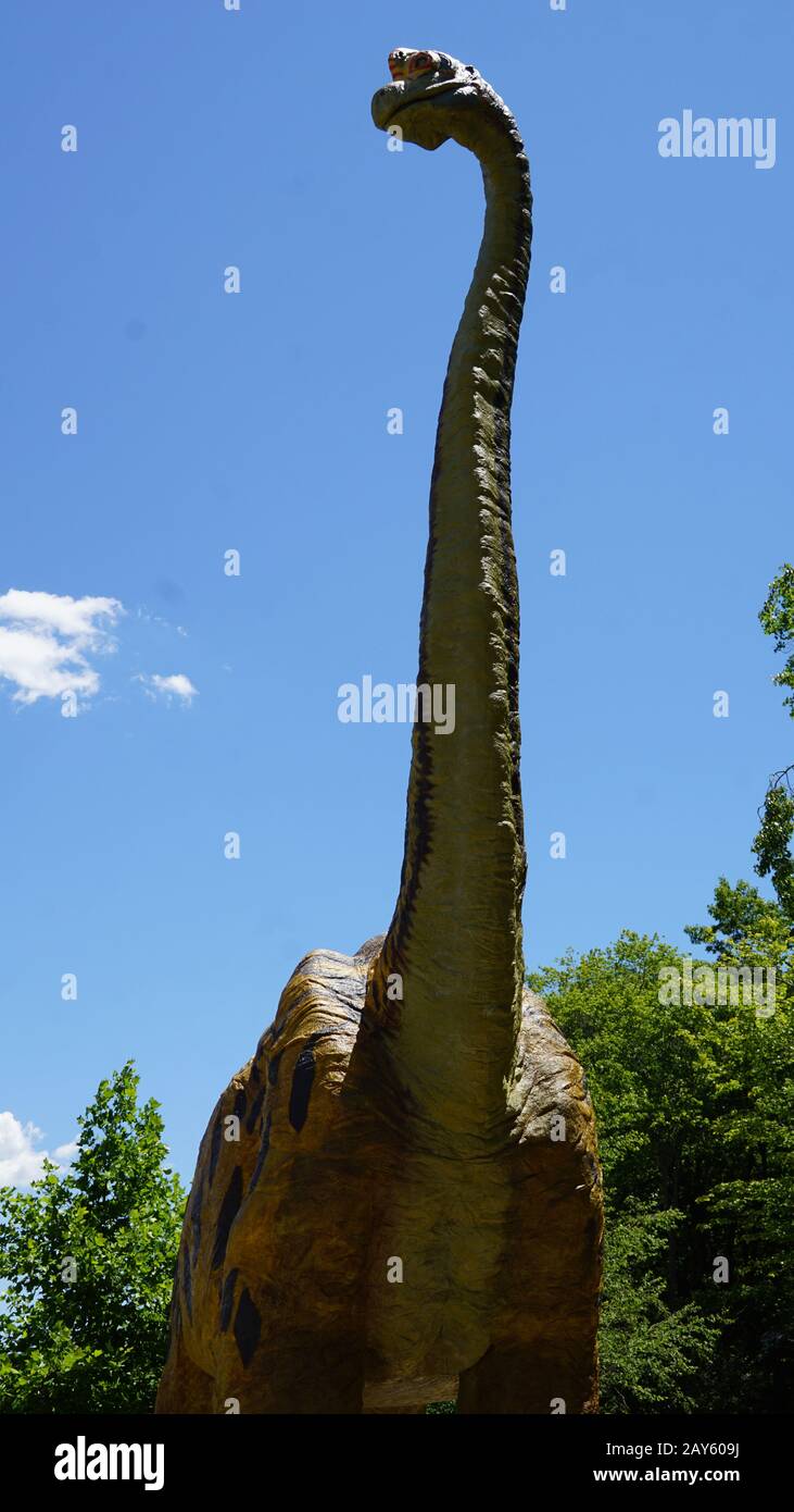 The Dinosaur Place at Nature's Art Village in Montville, Connecticut ...