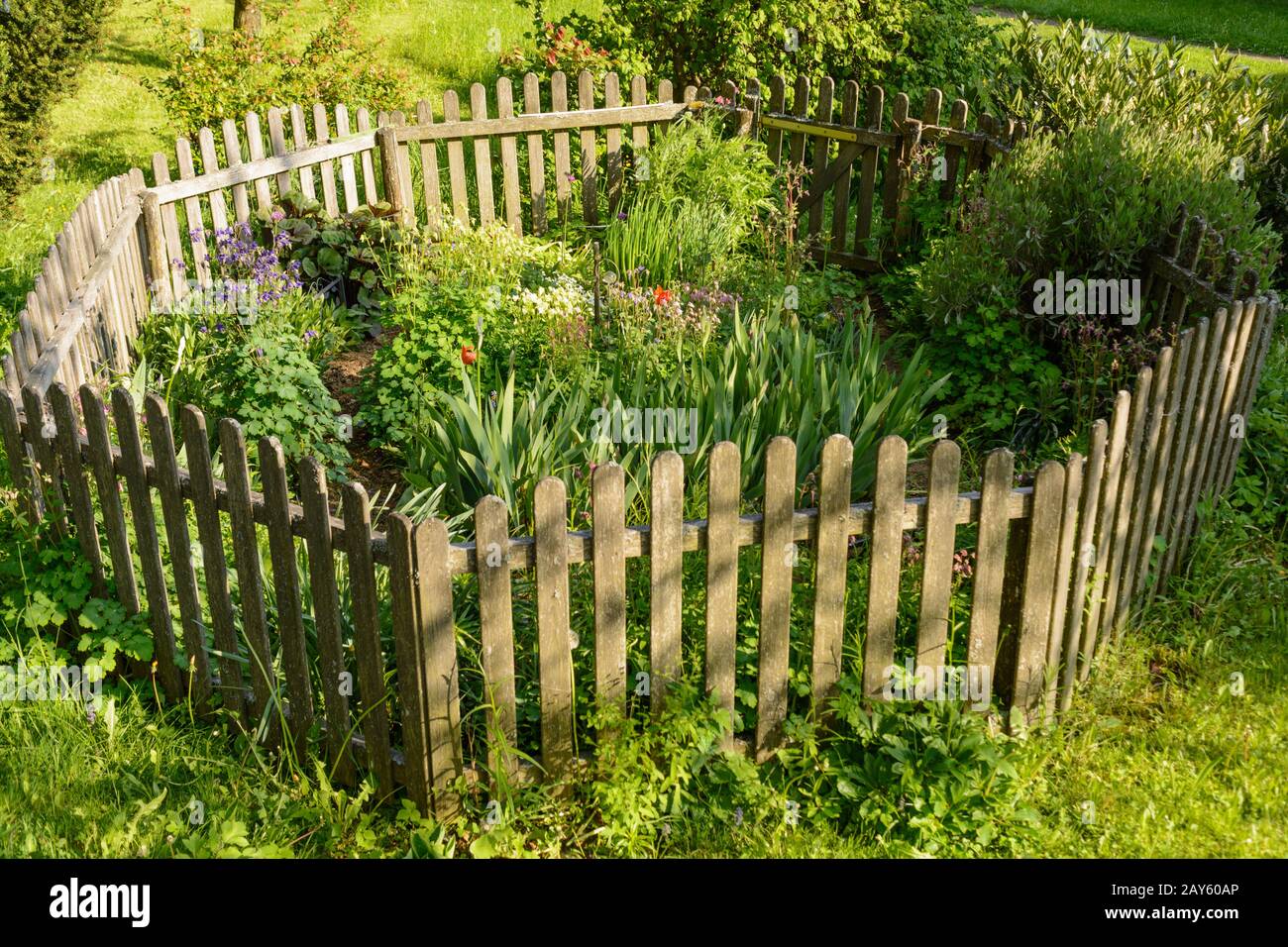 Mini Flower Garden Fence Small Fence For Garden 10pcs Iron Wire Flower