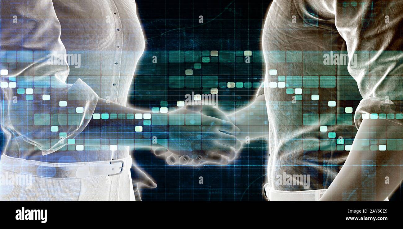 Business Handshake Abstract Stock Photo - Alamy