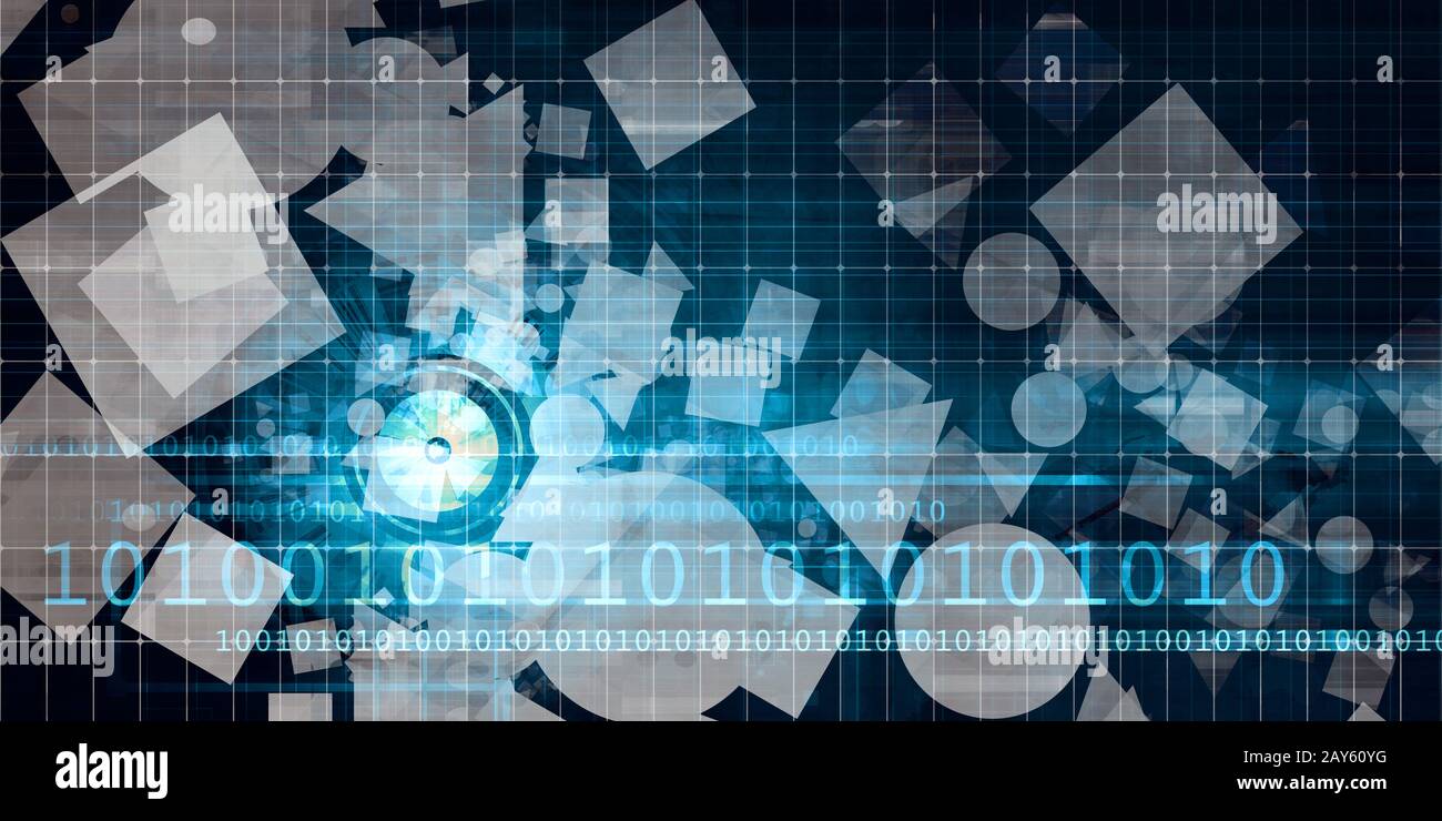 Technology Pattern Background Stock Photo - Alamy