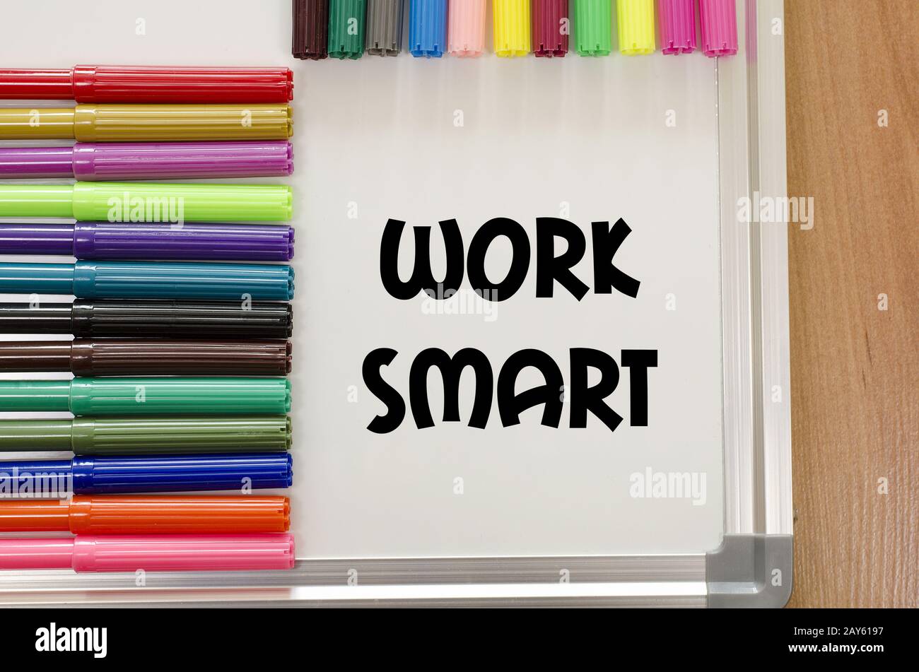 Work smart concept Stock Photo - Alamy