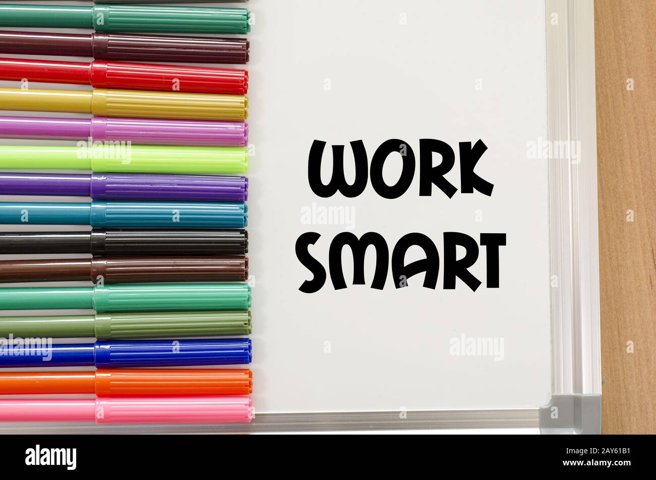 Work smart concept Stock Photo - Alamy