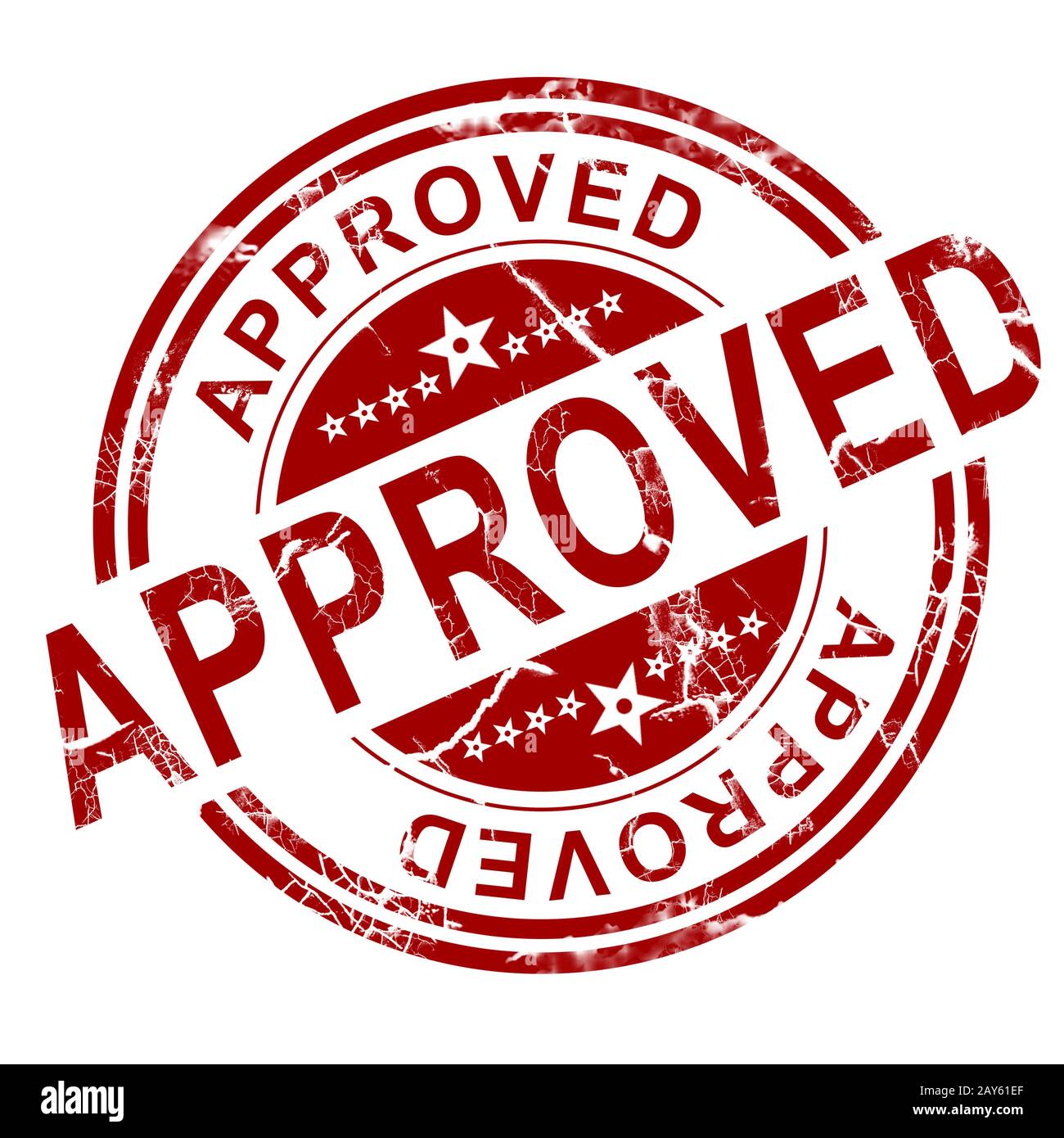 Approved stamp hi-res stock photography and images - Alamy
