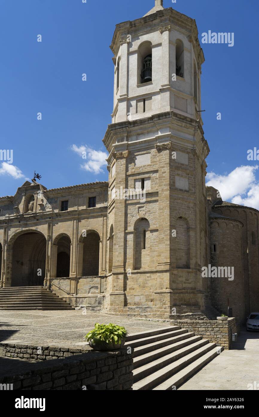 Romanesque church from Twelfth Century in Vall de Boi in the spanish ...