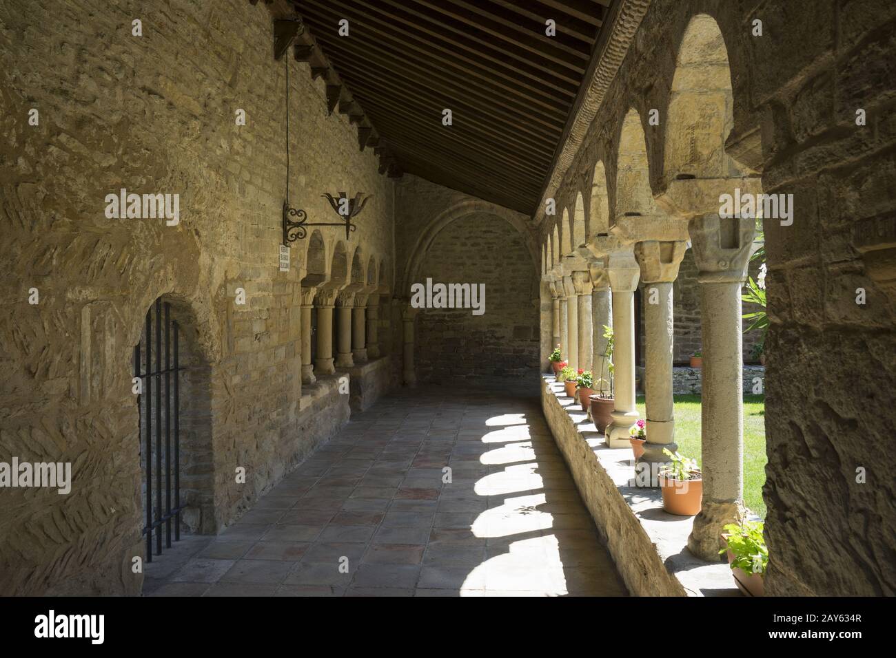 Romanesque churches in the village of Taull in the Spanish Pyrenees ...