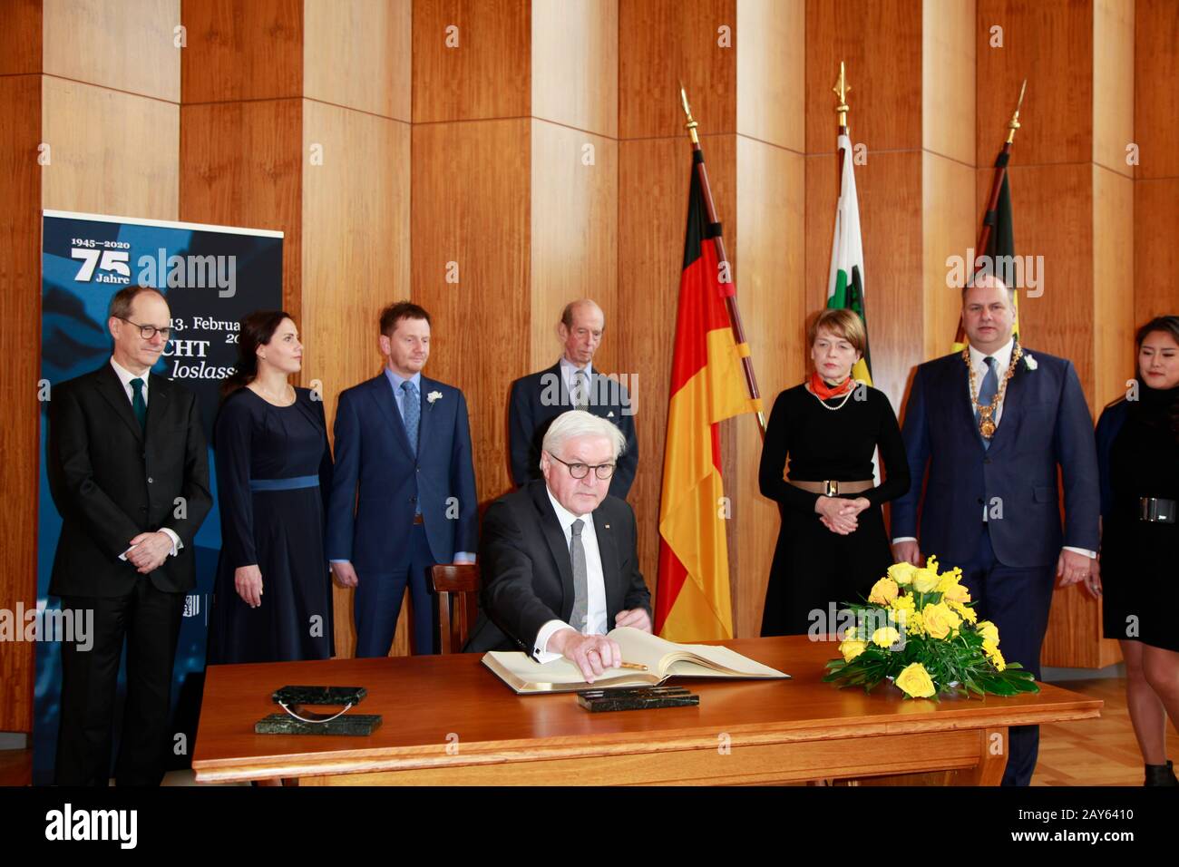 Sebastian Wood, Annett Hofmann, Michael Kretschmer, Edward Herzog von ...