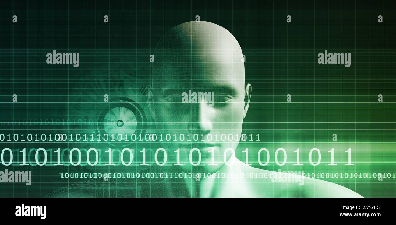 Mind Brain Code Stock Photo - Alamy