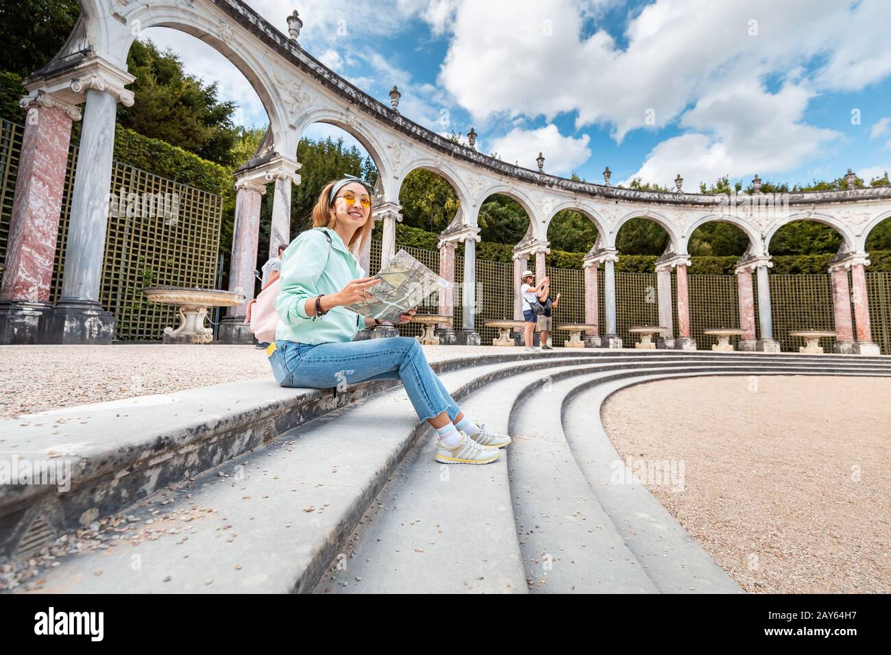 Versailles, france map hi-res stock photography and images - Alamy