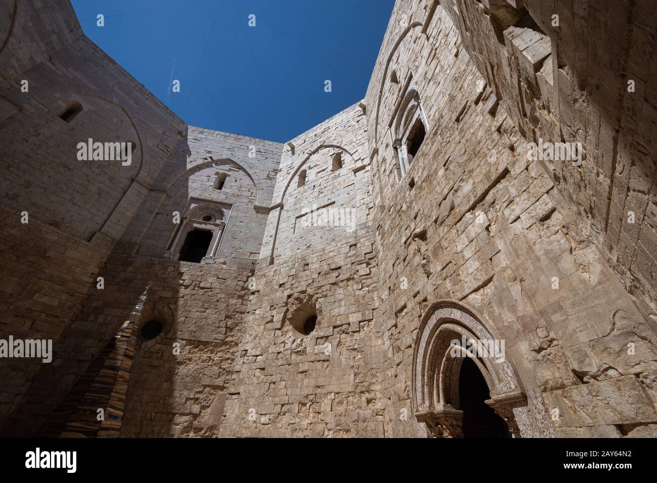 Andria, Puglia, Castel del Monte. Castel del Monte is a thirteenth ...