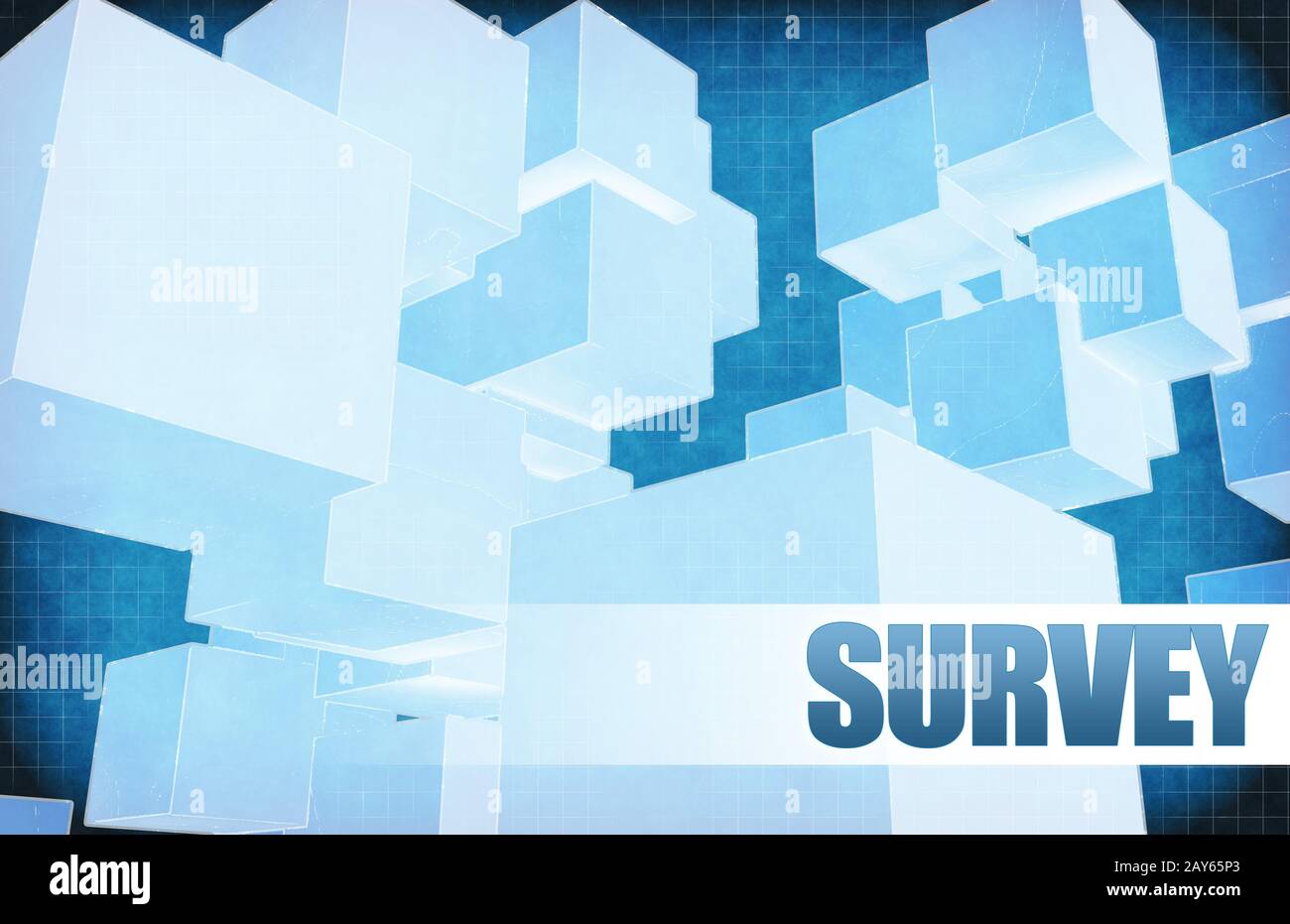 Survey on Futuristic Abstract Stock Photo - Alamy