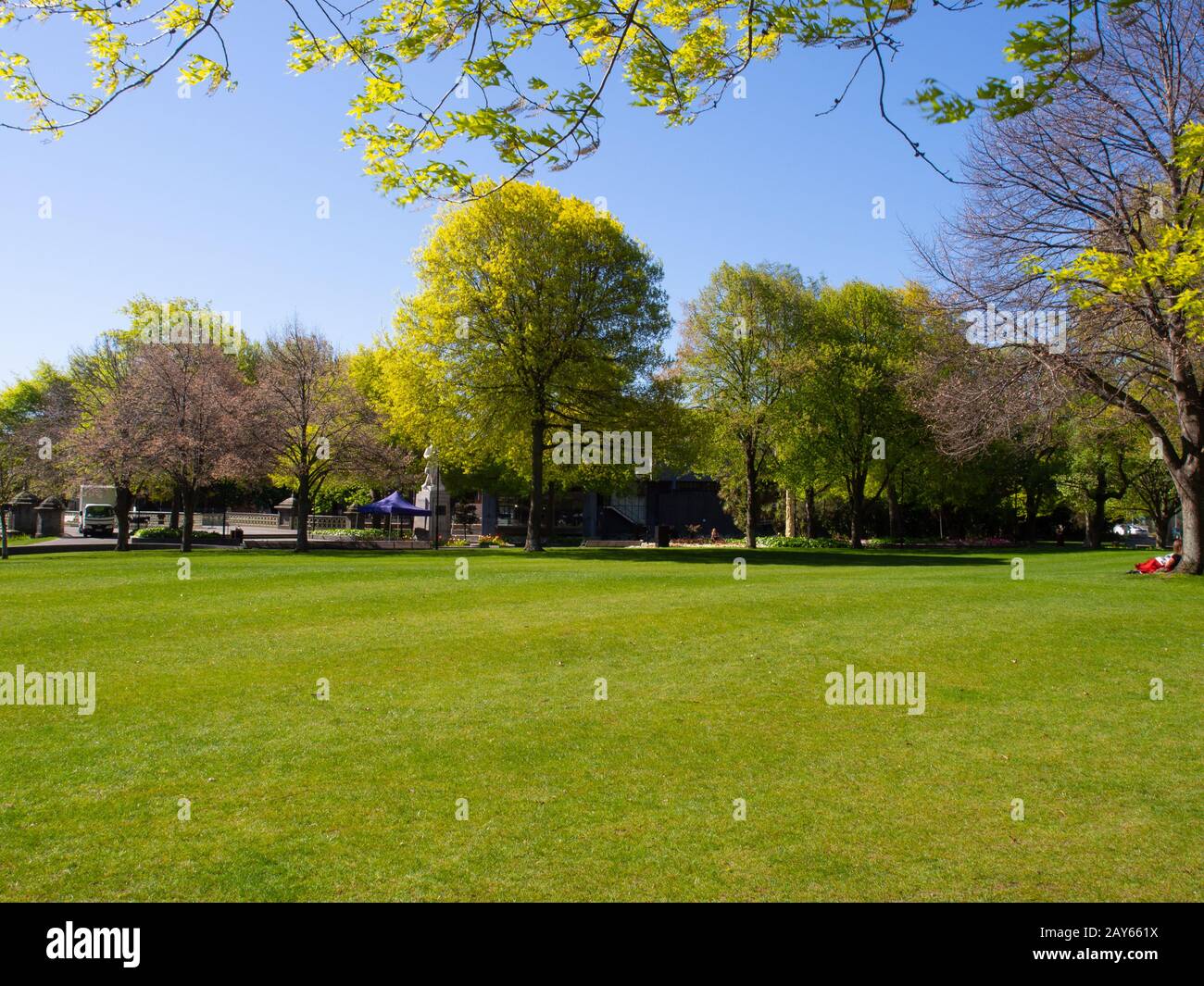 Victoria Square In Christchurch Stock Photo - Alamy