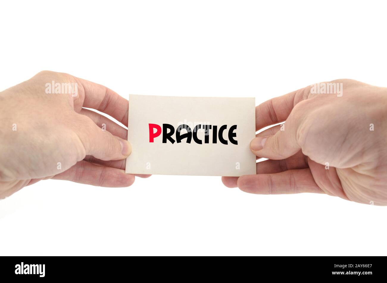 Practice text concept Stock Photo - Alamy