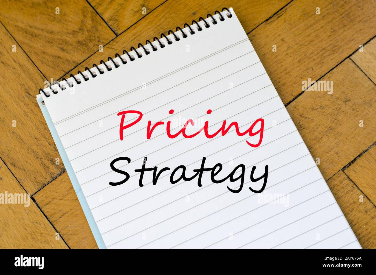 Pricing strategy text concept Stock Photo - Alamy