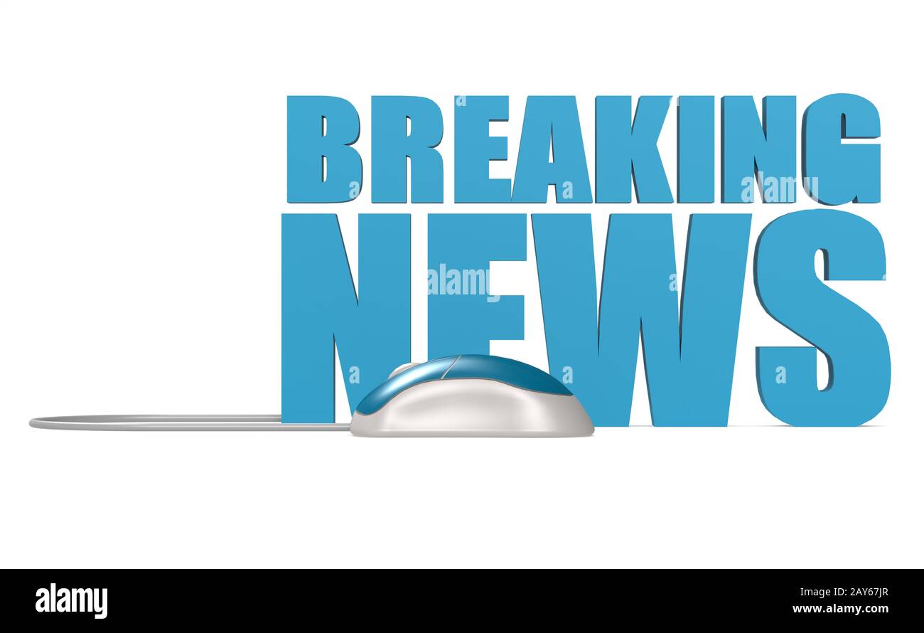 Newspaper breaking news headline Cut Out Stock Images & Pictures - Alamy