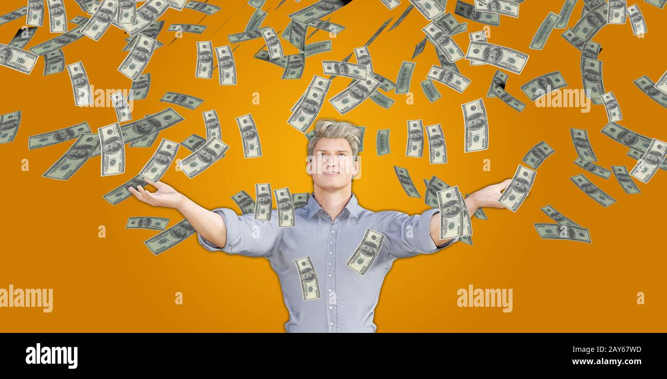 Money Falling From Sky High Resolution Stock Photography and Images - Alamy