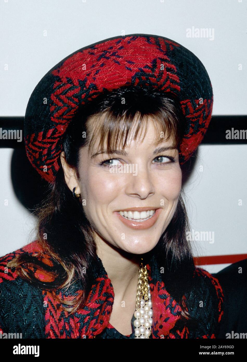 Princess Caroline And Royals Of Monaco High Resolution Stock ...