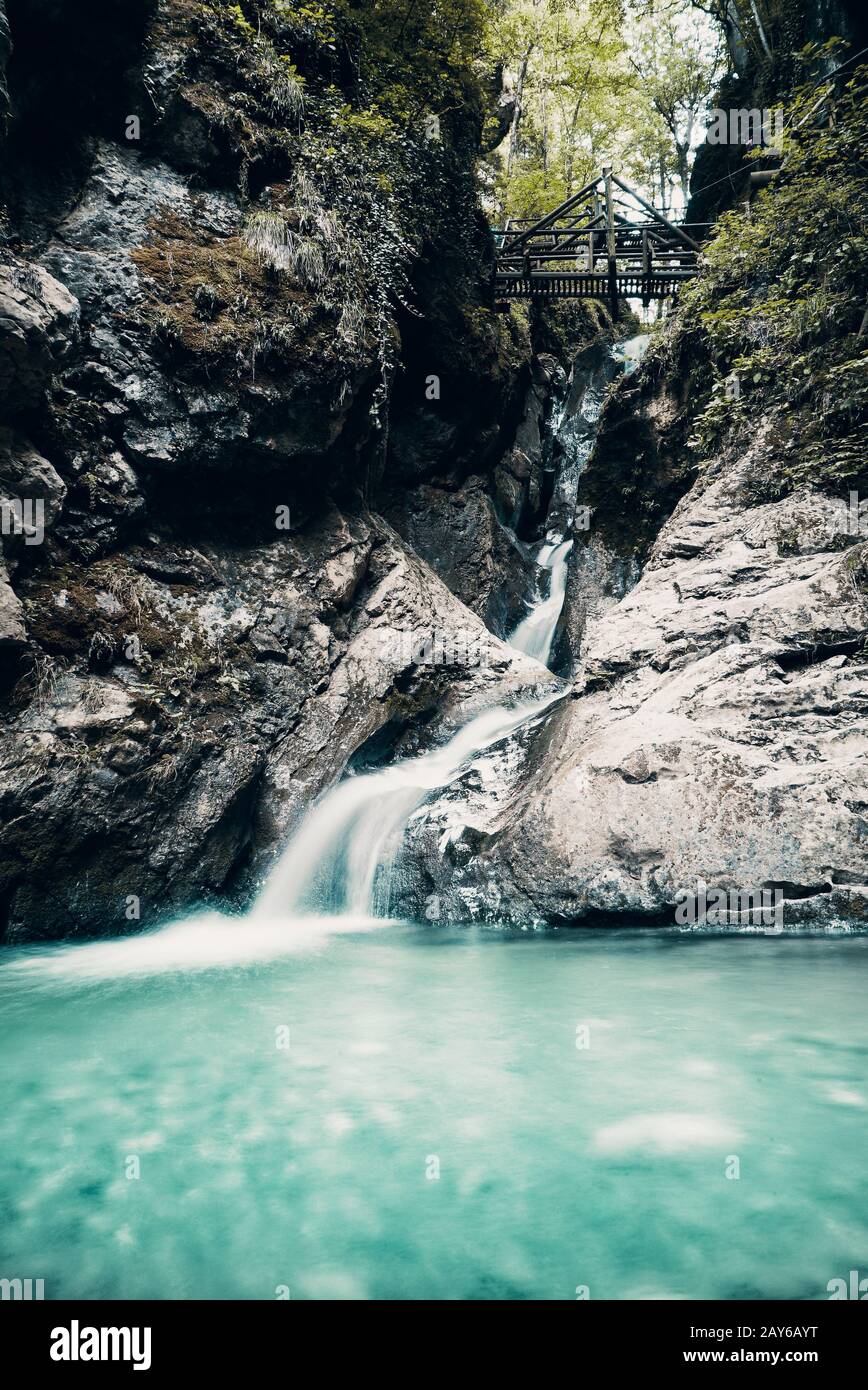 Bridge over ravine hi-res stock photography and images - Alamy