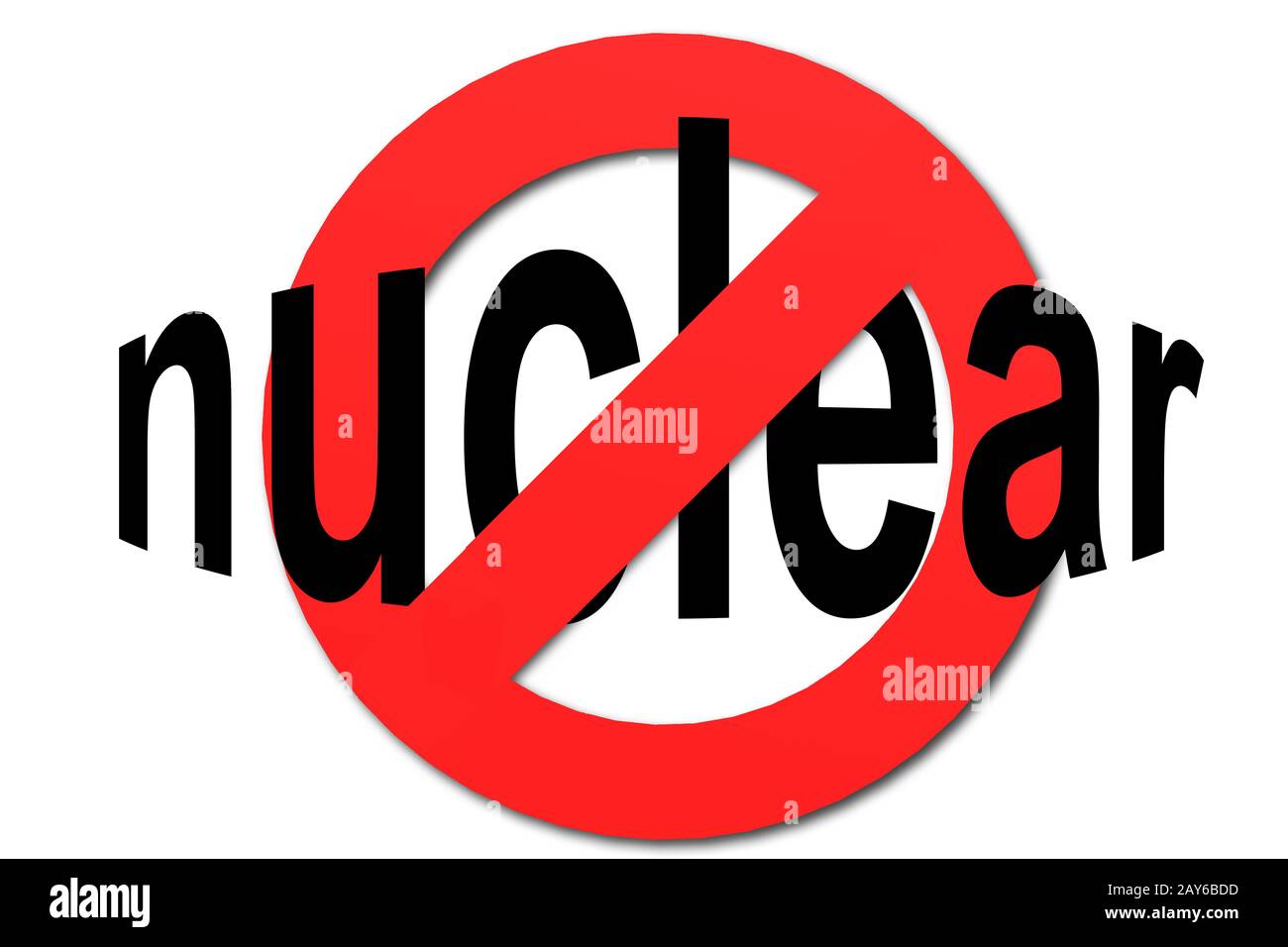 Nuclear radiation hazard symbol Cut Out Stock Images & Pictures - Alamy