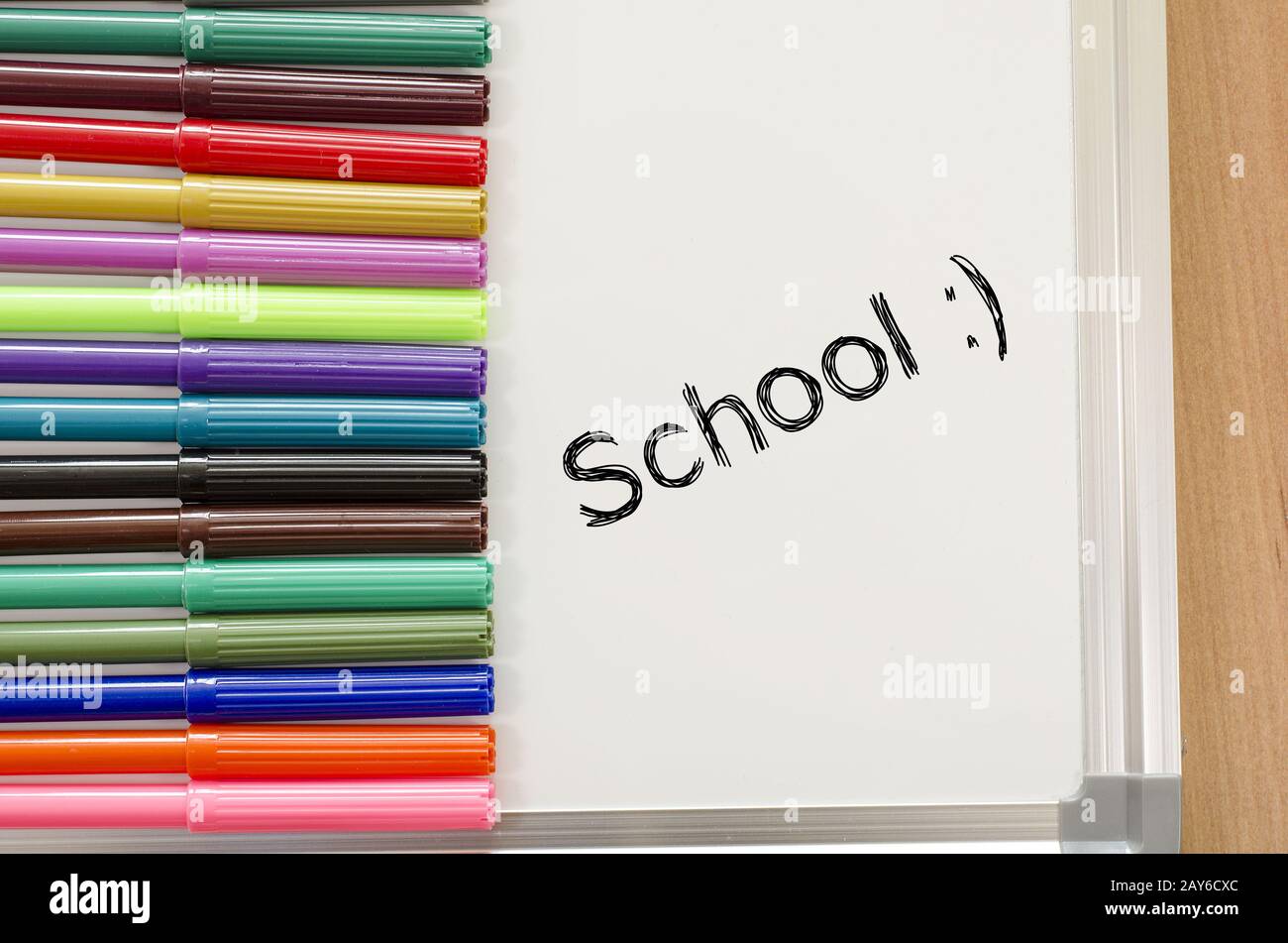 School text concept Stock Photo - Alamy