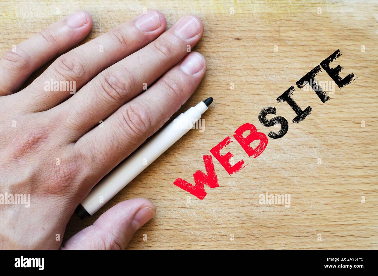 Website text concept Stock Photo - Alamy