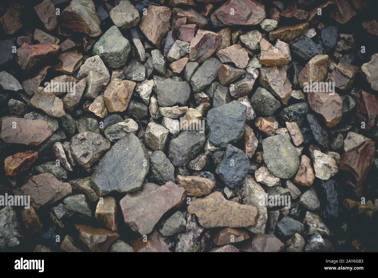 Gravel stone texture hi-res stock photography and images - Alamy